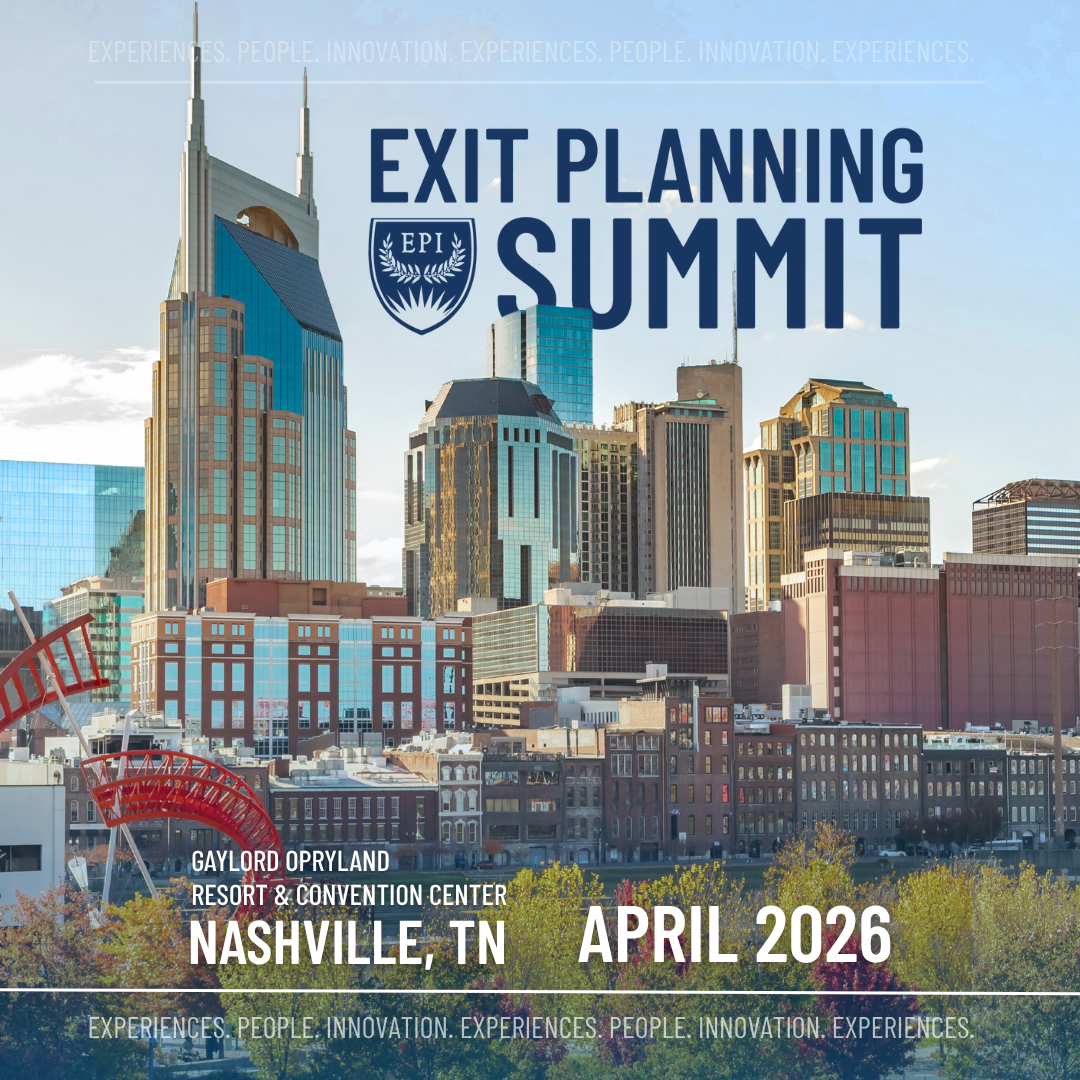 EPI St. Louis Chapter Launch: Exit Planning is Not What You Think